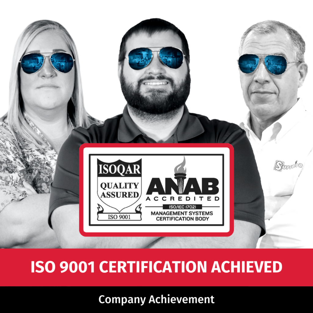 Superior Boiler Achieves ISO 9001 Certification - Superior Boiler